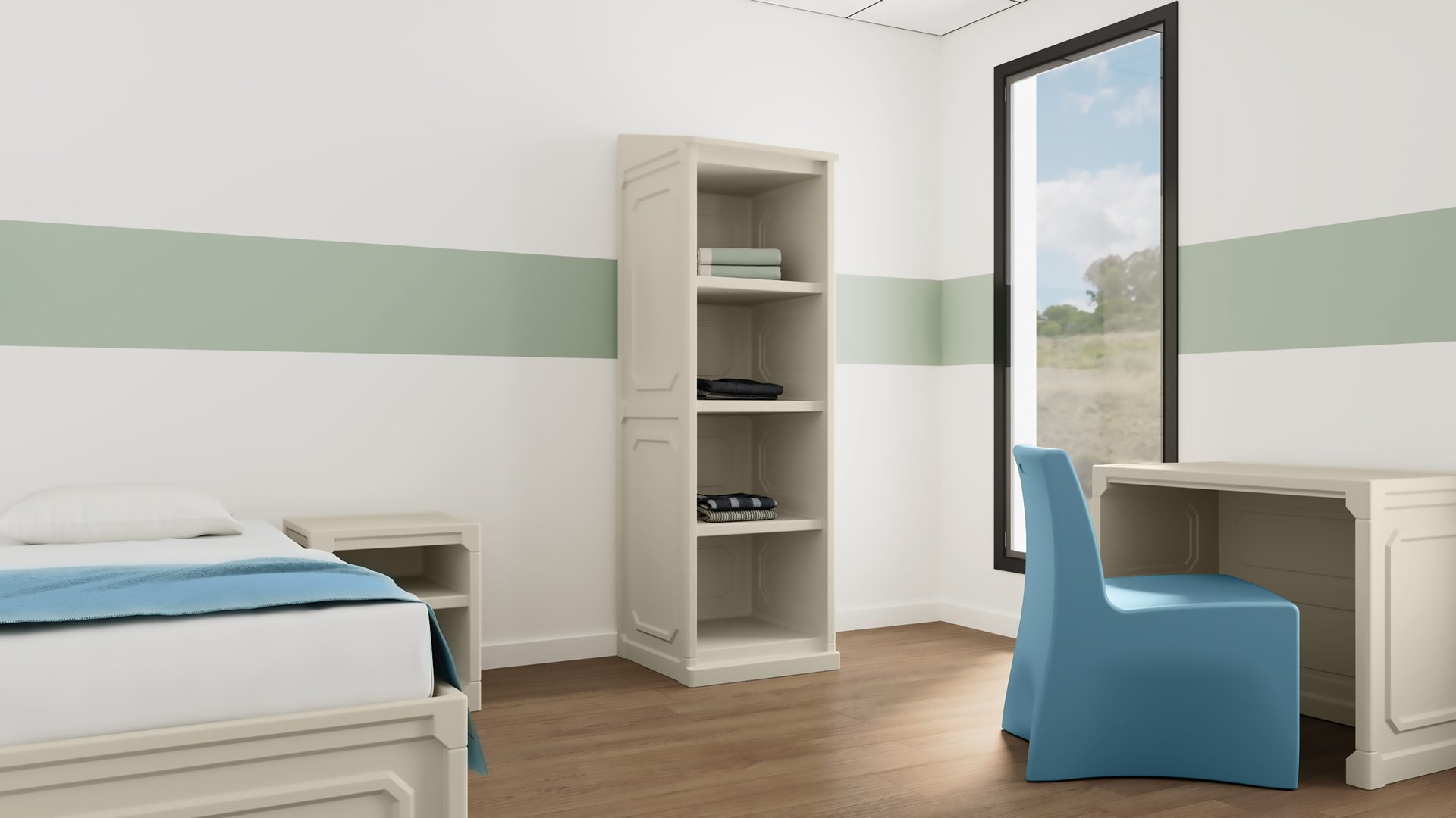 Arcadian Wardrobe | Behavioral Health Furniture | Norix